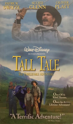 WALT DISNEY TALL TALE THE UNBELIEVABLE ADVENTURE VHS VIDEO 1996 NEW ...