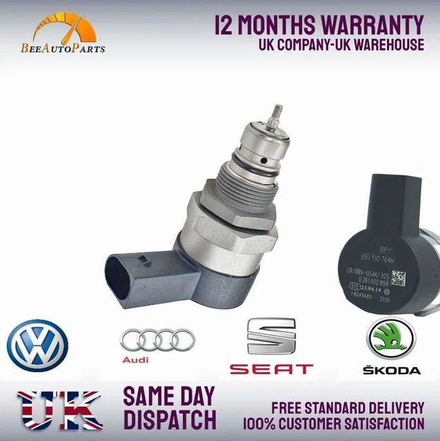FOR AUDI VW SEAT SKODA FUEL RAIL PRESSURE RELIEF LIMITER VALVE ...