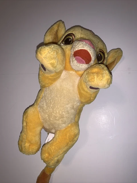 DISNEY BABIES LION King Baby SIMBA Soft Stuffed Plush Animal Toy Parks ...
