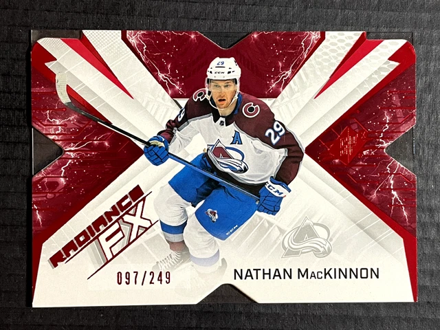 2022-23 SPX NATHAN MacKinnon Colorado Avalanche Radiance FX rouge /249 ...