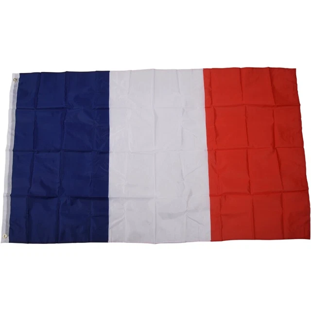 FRENCH FLAG 150 x 90 cm - French flag 90 x 150 cm - supporter Football ...