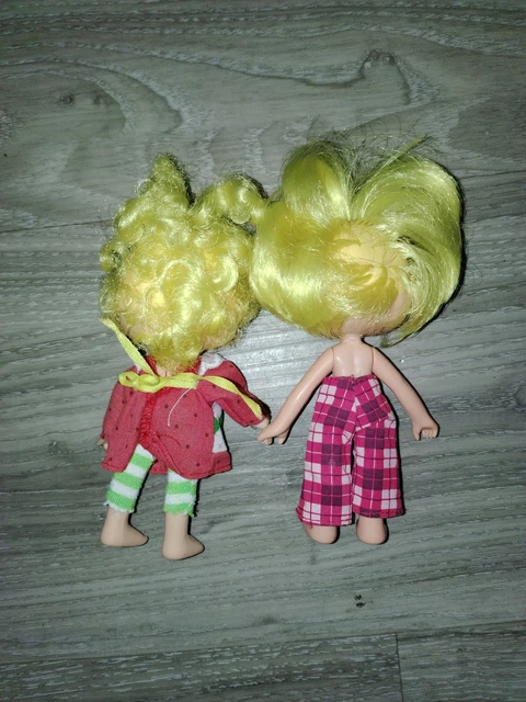 2 POUPÉES STRAWBERRY shortcake charlotte aux fraises 1979 american ...