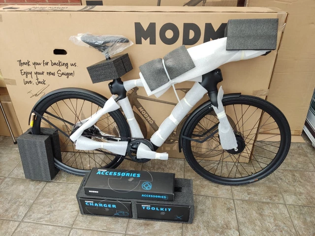 MODMO SAIGON + E-bike 17.5Ah Battery 250 Watt motor 110km Range Size ...
