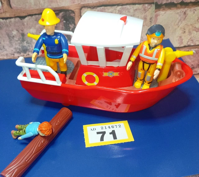FIREMAN SAM PUSH Along Ocean Rescue Boat Titan & Figures Toy Playset Imaginative £16.72 ...