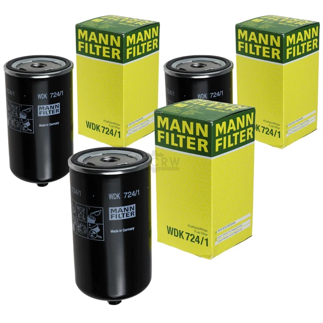 3 FILTRI CARBURANTE originali Mann WDK 724/1 filtro carburante EUR 62,13 - PicClick IT