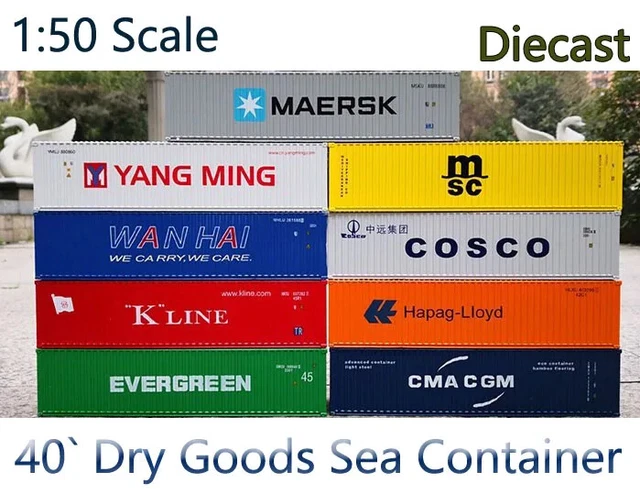 1/50 SCALE DIECAST 40' Sea Container Model EUR 119,99 - PicClick FR