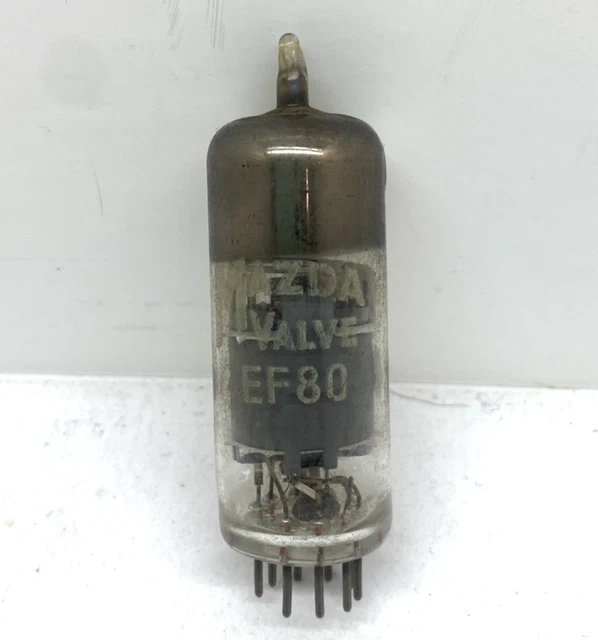 MAZDA EF80 (8D6 Cv1376) Vacuum Tube Valve - Avo Tested (110) £4.99 ...