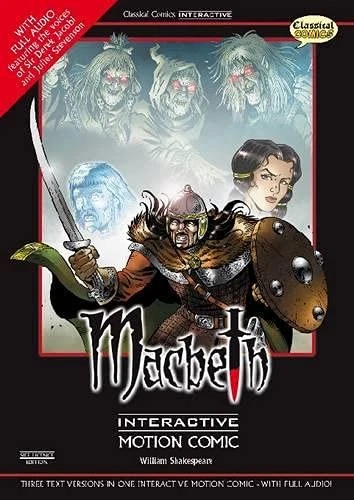MACBETH INTERACTIVE MOTION Comic: Site Licence Edition (DVD) William Shakespeare £159.50 ...