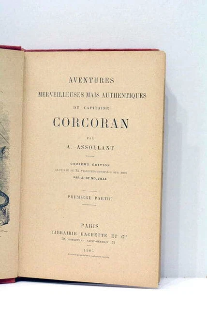AVENTURES MERVEILLEUSES MAIS authentiques du capitaine Corcoran Paris ...