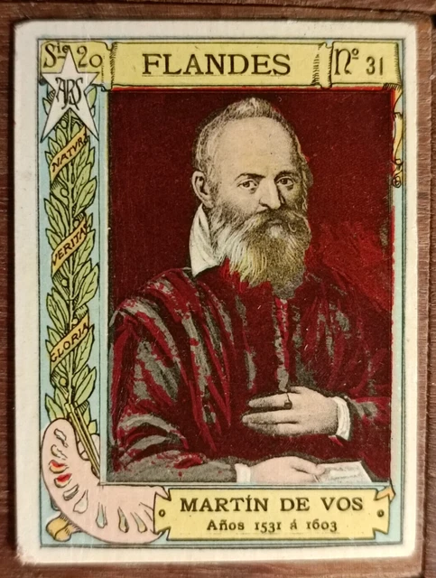 MARTIN DE VOS Flanders Figurine Pre-War Phototypes Famous Characters ...