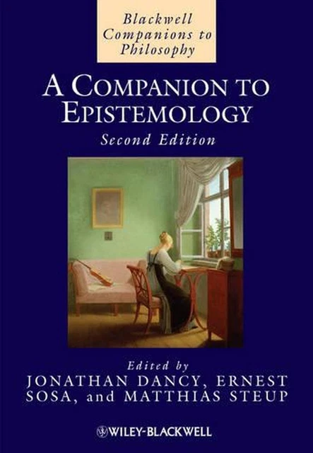 A COMPANION TO Epistemology by Jonathan Dancy (English) Hardcover Book ...