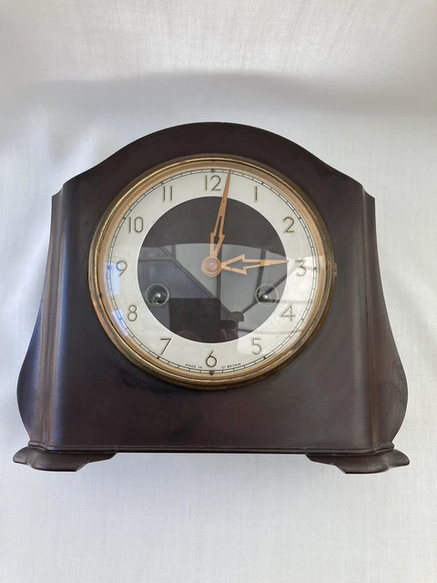 SMITHS ENFIELD BAKELITE Chiming Mantle Clock £24.99 - PicClick UK