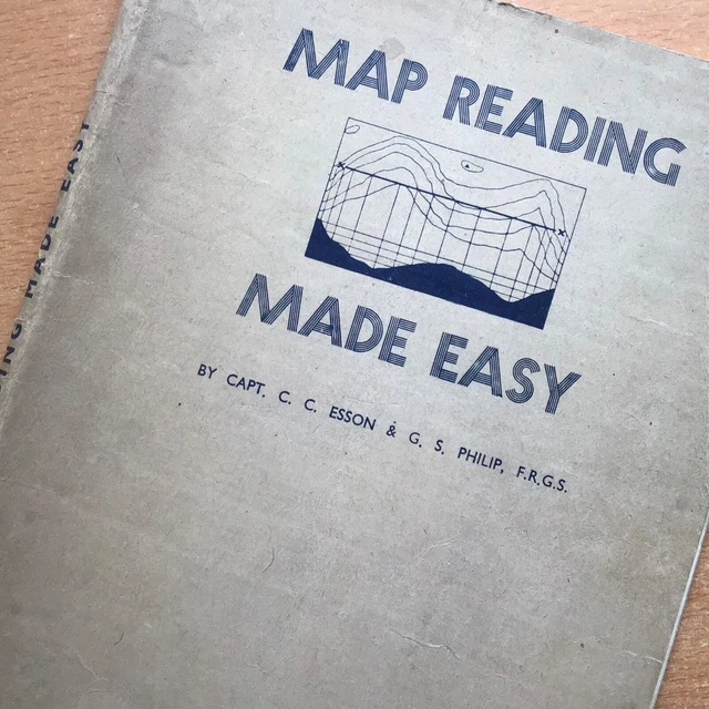 ORIGINAL WWII BRITISH Military Text Book: Map Reading Made Easy, 1943 £ ...