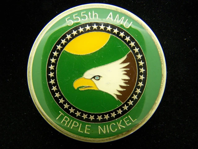 555 AIRCRAFT MAINTENANCE Unit Triple Nickel Challenge Coin $21.99 ...