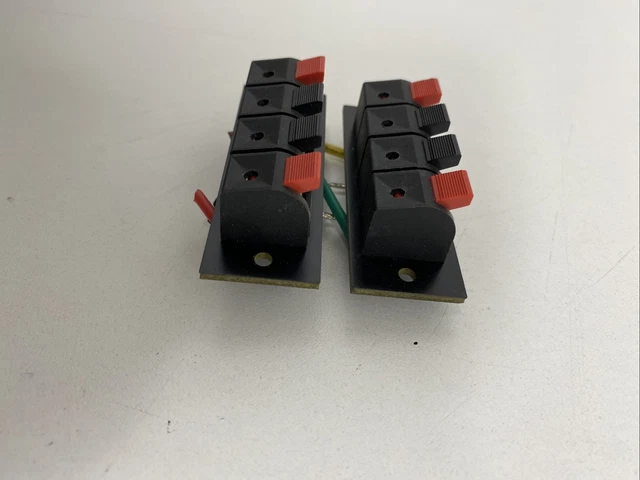 LUXMAN L-100 - Rear Panel Speaker Connectors - (1 Set Of 2 Only) $45.00 ...