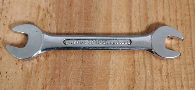 VTG GORDON TOOLS Open Ended Spanner 13mm X 12mm Chrome Vanadium £12.99 ...
