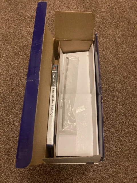 PS2 BASS MASTER Fishing interactive fishing rod controller and game ...