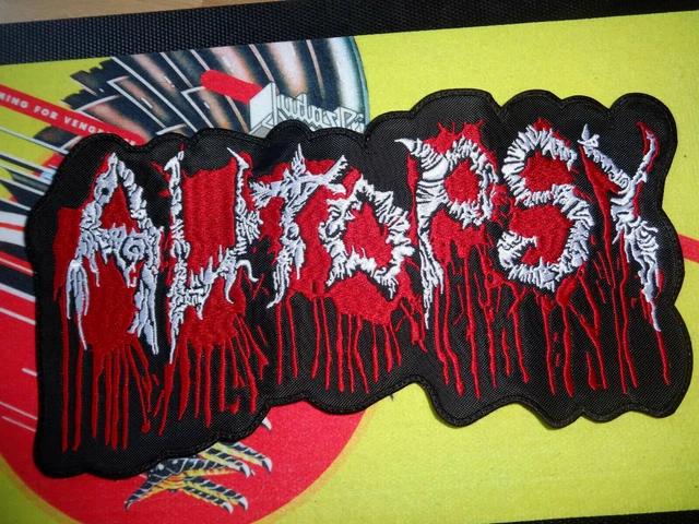 AUTOPSY DEATH METAL Backpatch Patch Shape Kutte Import Impetigo Xysma ...