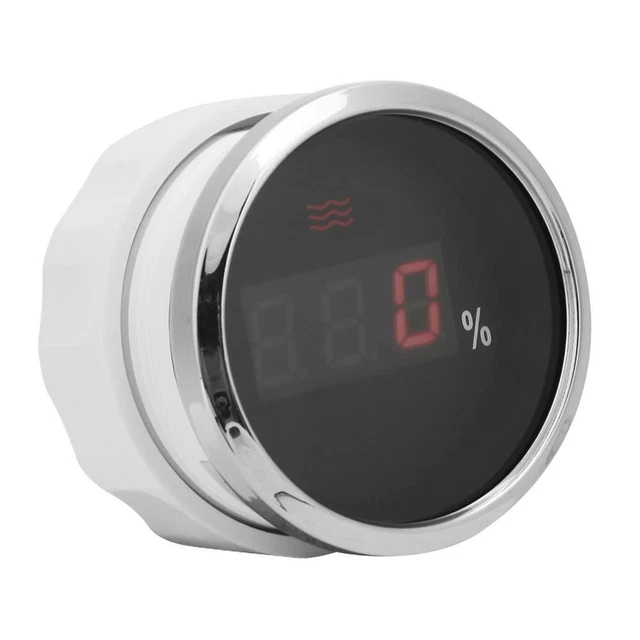 DIGITAL WATER LEVEL Indicator Stainless Steel Boat Water Tank Level ...