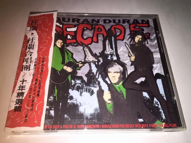 DURAN DURAN 1989 Decade Greatest Hits Taiwan 1ère édition OBI 14 titres ...