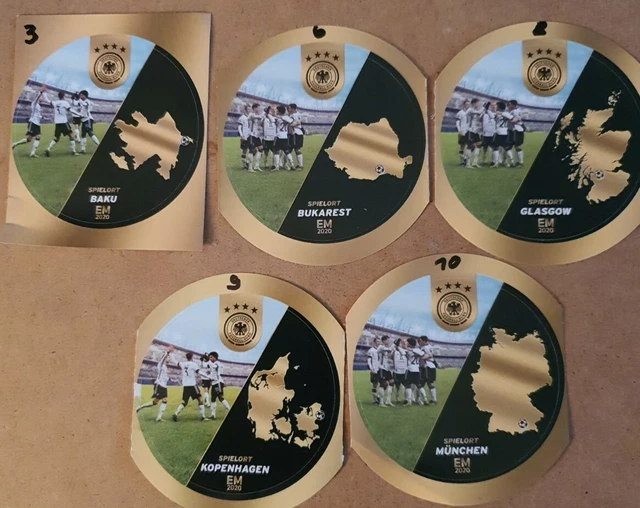 FERRERO STICKER EM 2020 Spielorte, 1 Sticker aussuchen EUR 15,99 ...