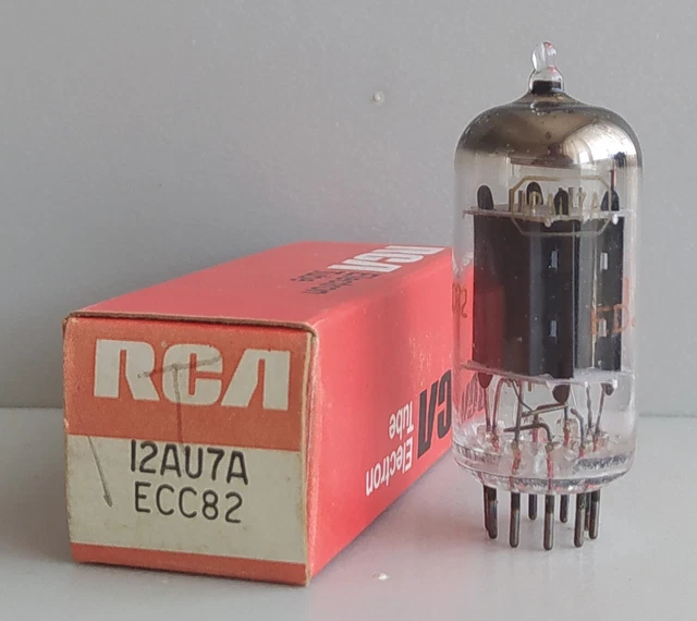 VALVOLA/TUBO RCA 12AU7A/ECC82 perfettamente bilanciato, nuovo con scatola, ottime condizioni EUR ...