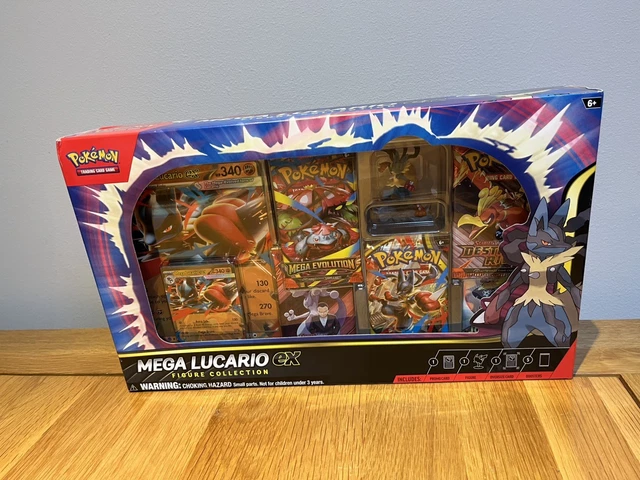 POKEMON MEGA LUCARIO EX Figure Collection Box - Brand New Sealed - Mega ...