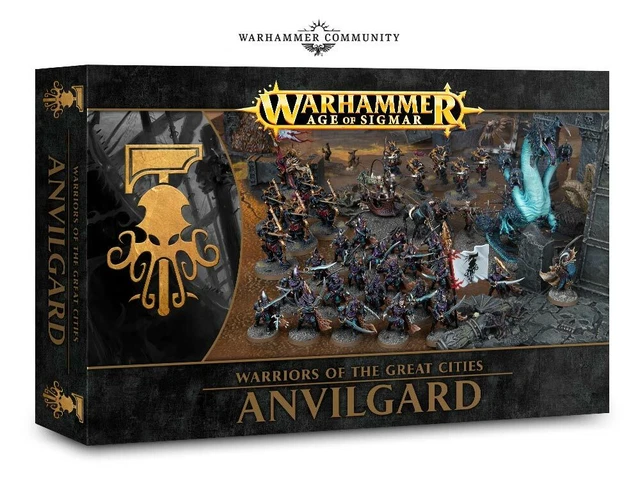 WARHAMMER AGE OF Sigmar Anvilguard Limited Edition Set Stormcast Dark ...