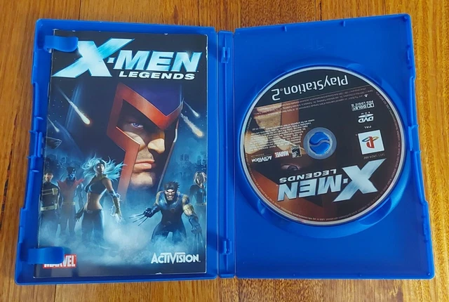 SONY PLAYSTATION 2 MARVEL X-MEN Legends PS2 Video Game & Manual PAL EUR ...