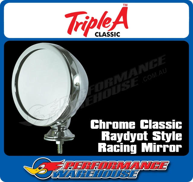 CHROME CLASSIC RAYDYOT Style Racing Mirror AC Cobra GT40 $63.30 ...