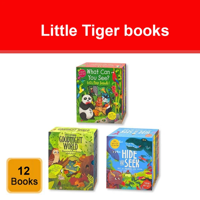 LITTLE TIGER 12 Books Box Set Children's Collection Pack by Rachel ...