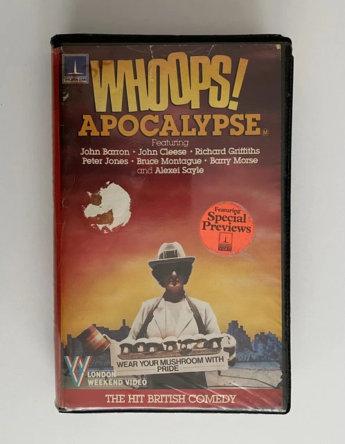 WHOOPS APOCALYPSE [VHS] Thorn Emi Video Big Box Ex-Rental Tape 1986 ...