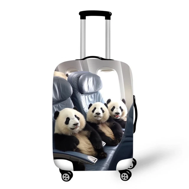 PANDA BEARS 2 on a Plane Baggage Cover $27.35 - PicClick AU