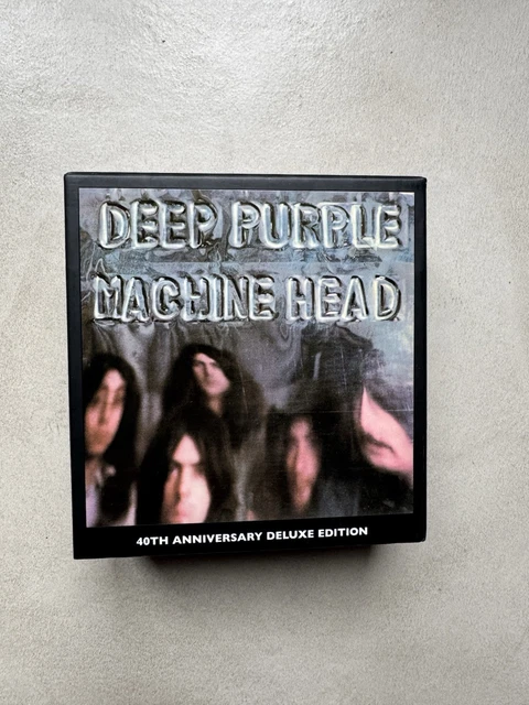 DEEP PURPLE COFFRET BOXSET CDs MACHINE HEAD 40th ANNIVERSARY DELUXE ...