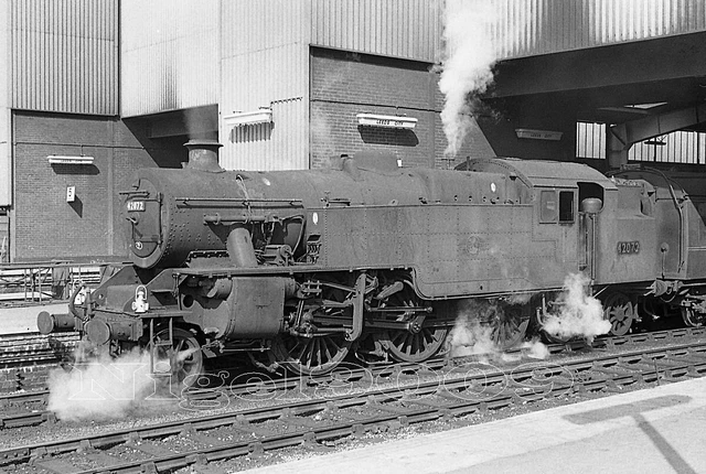 ORIGINAL 35MM B&W Negative of ex LMS 2-6-4T 42072 at Leeds City 1967 £3 ...