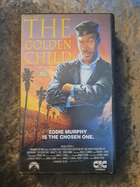 GOLDEN CHILD 1986 VHS PAL Video Tape Eddie Murphy Cert PG Classic ...