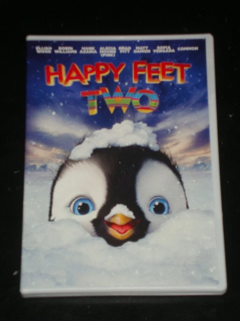 HAPPY FEET TWO, DVD Animated, Robin Williams, Elijah Wood, Brad Pitt ...