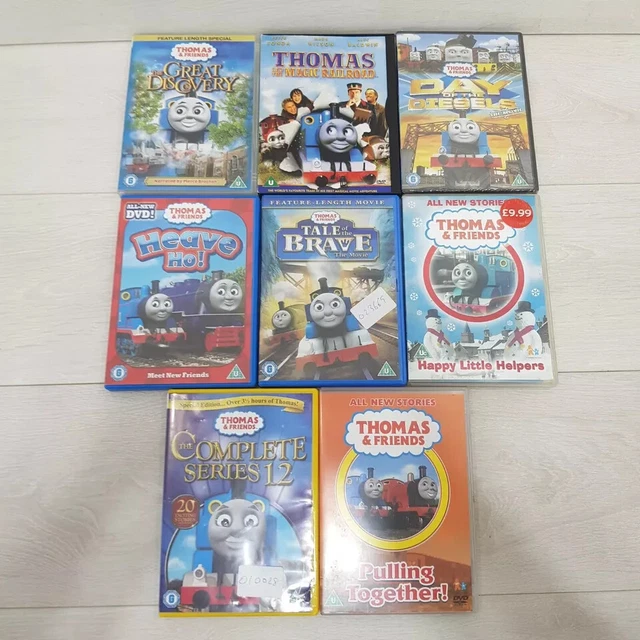 LOT BUNDLE OF 8 THOMAS THE TANK DVDs Kids Children Cartoon Films £13.99 ...