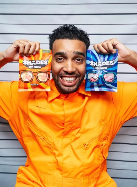 SHADES BY NIKO Omilana NEW CANDY 🍭ALL FLAVOURS ️ VEGAN RECIPE UK BASED ...