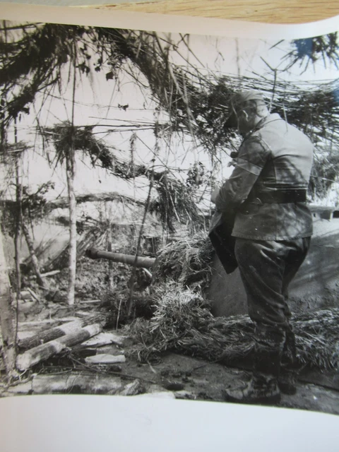 19 FOTOS OT Kriegsberichter Geheim! / Bunkerbau vermutlich meistens ...