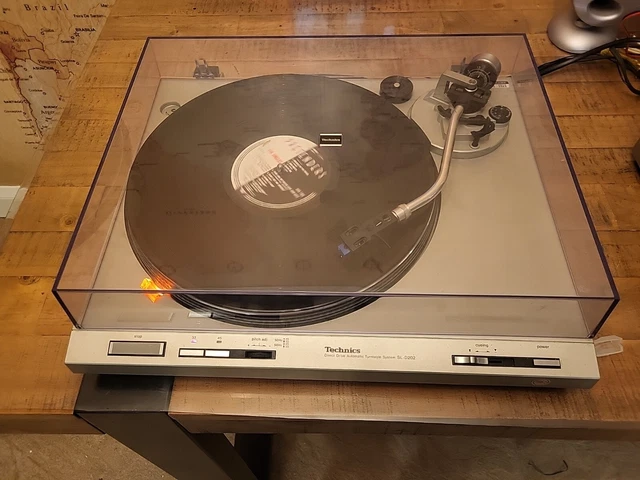 TECHNICS SL-D202 DIRECT Drive Turntable 1980'S Vintage Retro Record ...