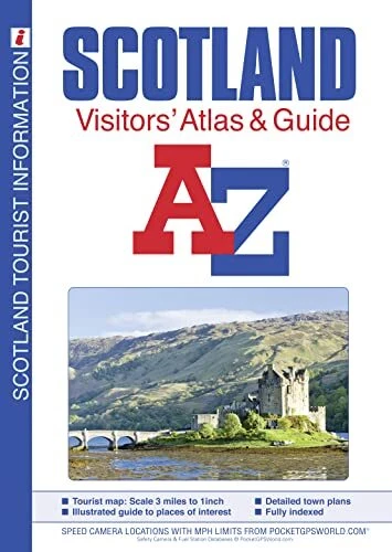 A-Z SCOTLAND VISITORS Atlas and Gui..., Geographers A-Z $47.22 ...