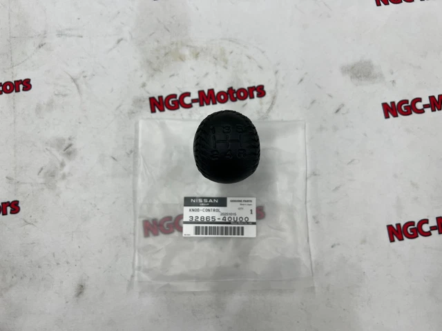 NISSAN GENUINE LEATHER Shift KNOB PATROL SAFARI GU Y61 32865-40U00 £56. ...