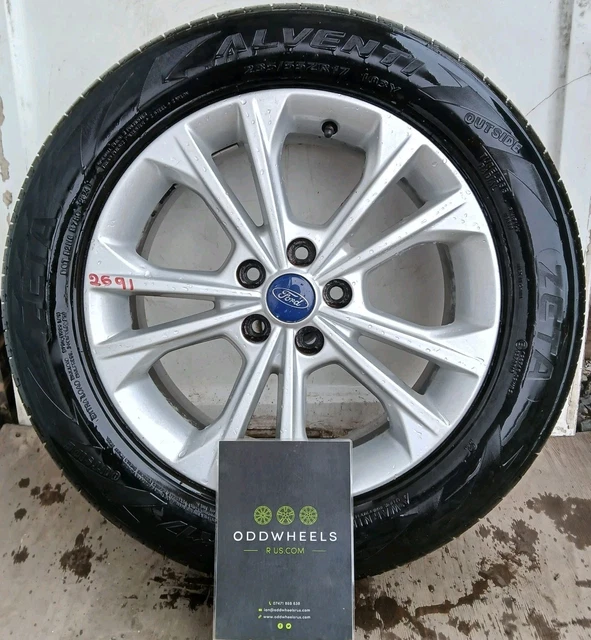 FORD KUGA ALLOY Wheel 17" Complete With Tyre X1 Single Spare £89.95 ...