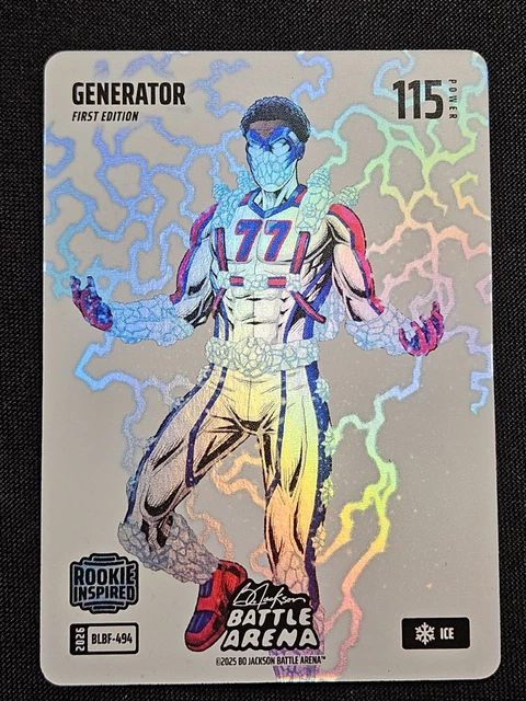 2026 BO JACKSON Battle Arena Ken Griffey, Generator VJ Edgecomb ...