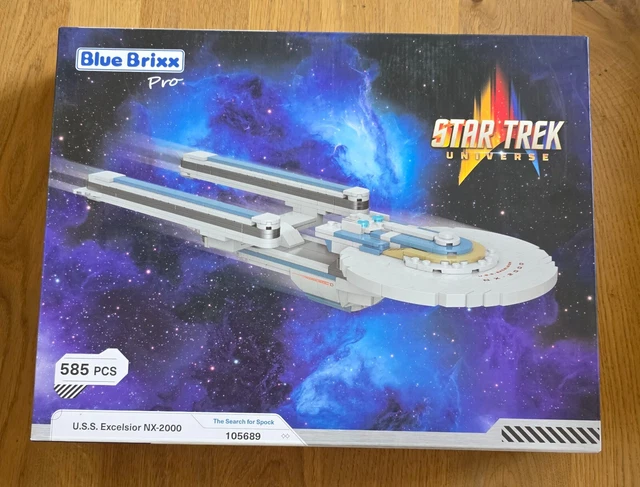 BLUEBRIXX PRO - Star Trek USS Excelsior NX-2000 - Blue Brixx EUR 89,00 ...