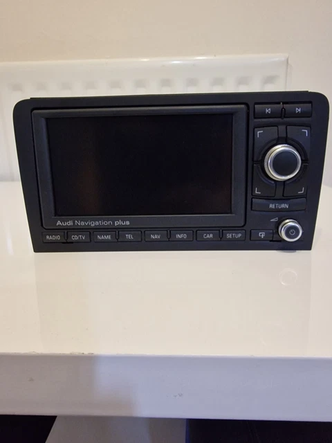 AUDI A3 8P 2004-2013 RNS-E Navigation Plus Sat Nav Head EXCELLENT ...