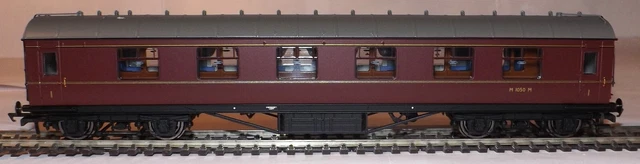 HORNBY R4234 BR (ex LMS) CORRIDOR 1st CLASS COACH BR MAROON £35.00 ...