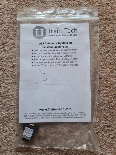 TRAIN TECH AL3 Automatic Lighting Effects Constant £14.99 - PicClick UK