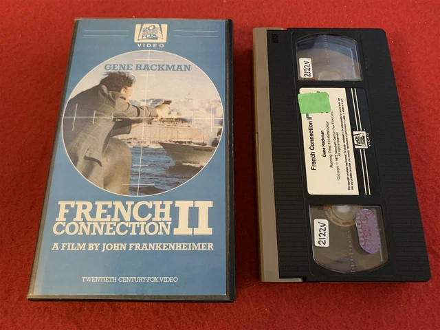 FRENCH CONNECTION II Rare Vintage Pre-Cert Vhs Video Gene Hackman ...